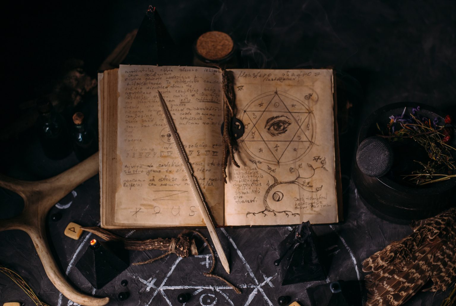 Klare Anzeichen dafür, dass Sie eine weiße Hexe sind