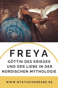 Freya, Göttin des Krieges und der Liebe in der nordischen Mythologie