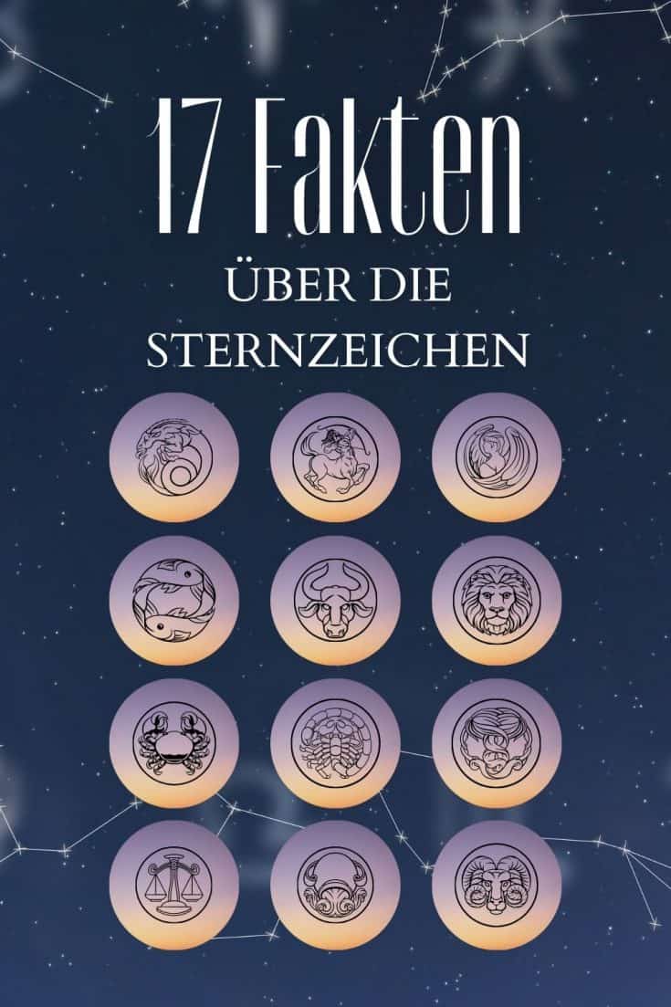 Sternzeichen-Fakten: 17 Fakten über die Sternzeichen
