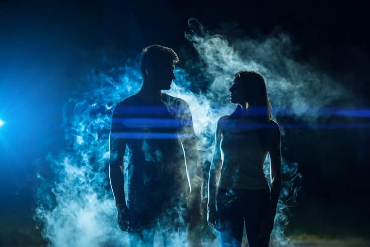 Energetische Verbindung zwischen zwei Menschen